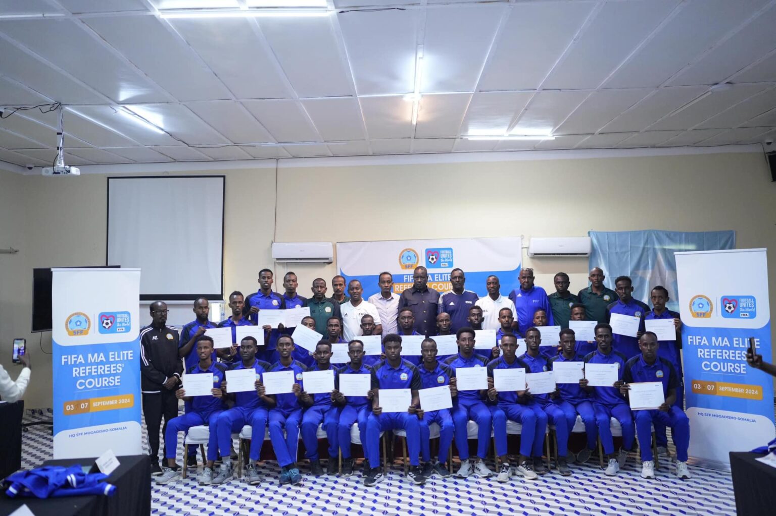The Somali Football Federation (SFF) with assistance from FIFA ...